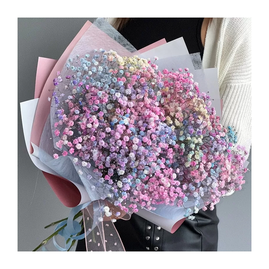 Купить Букет Гипсофилы "Радуга" с доставкой Кишинев, Молдова - Cadouri.md